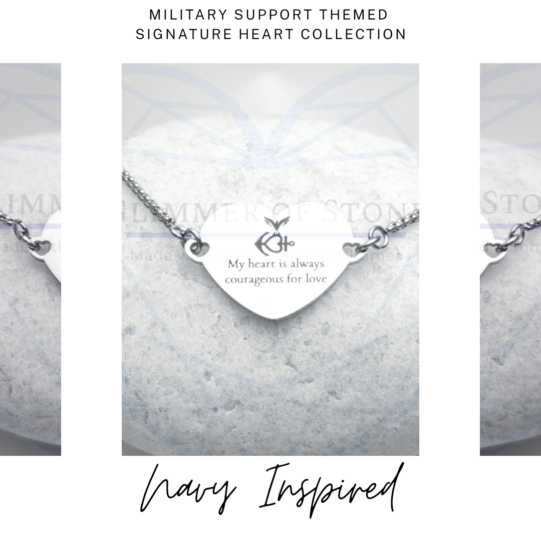 Navy Inspired- Military – Glimmer of Stone